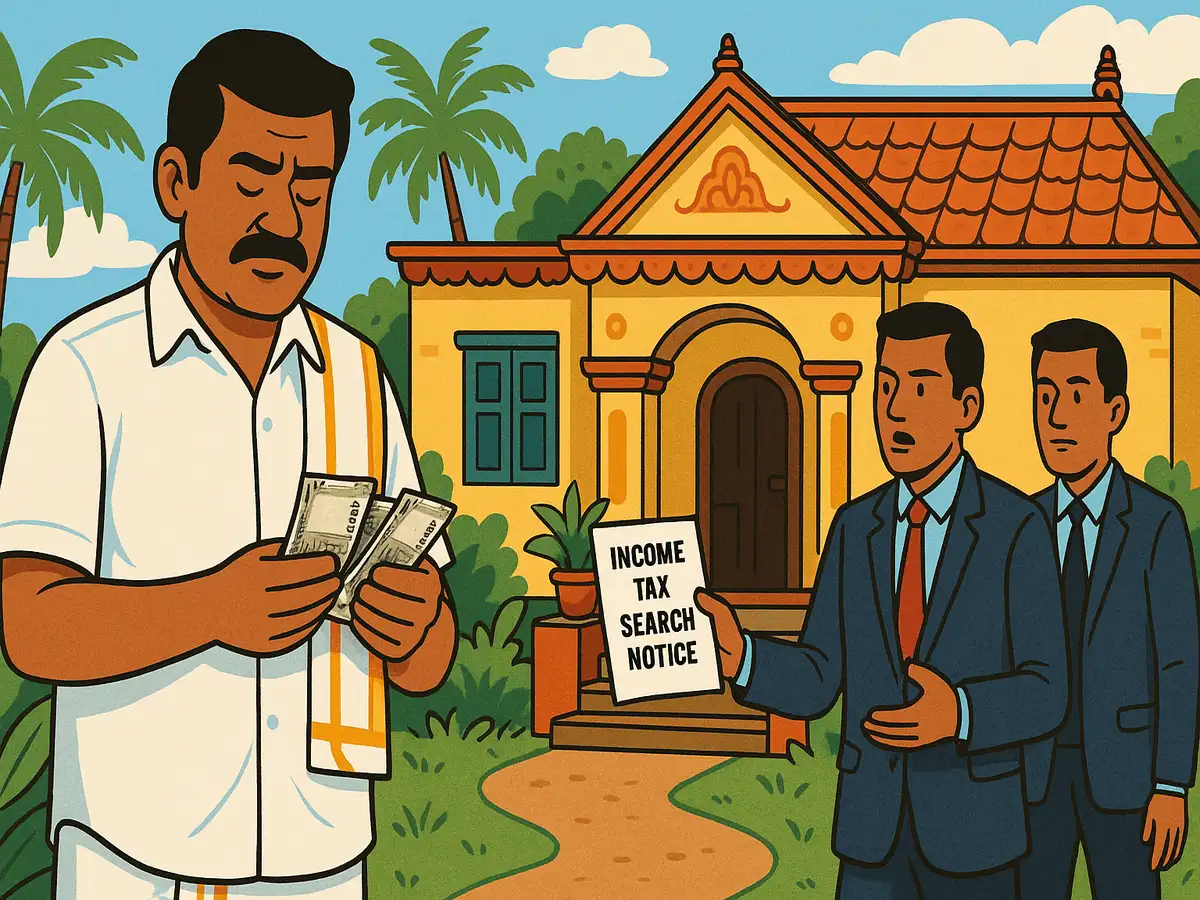 Income Tax Department finds Rs 5 crore cash in his house; Know how a ...