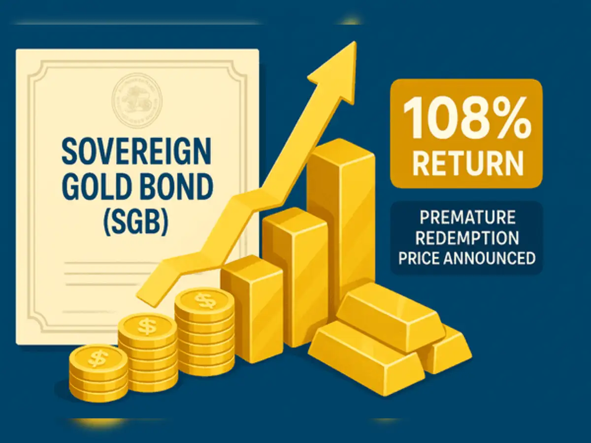 108% return on Sovereign Gold Bonds: RBI announces premature redemption price of this SGB series ...