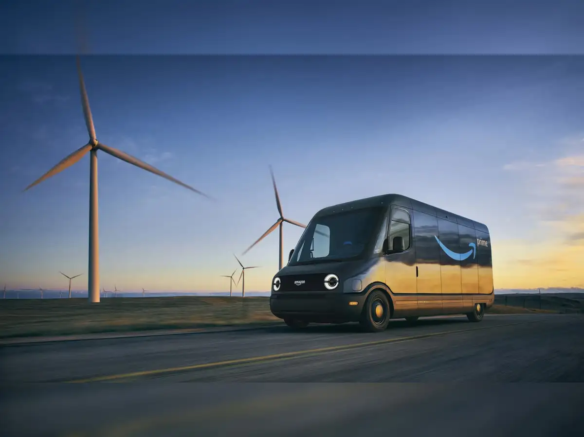 amazon delivery fleet: Amazon deploys 10,000 Rivian EVs in US; aims for ...