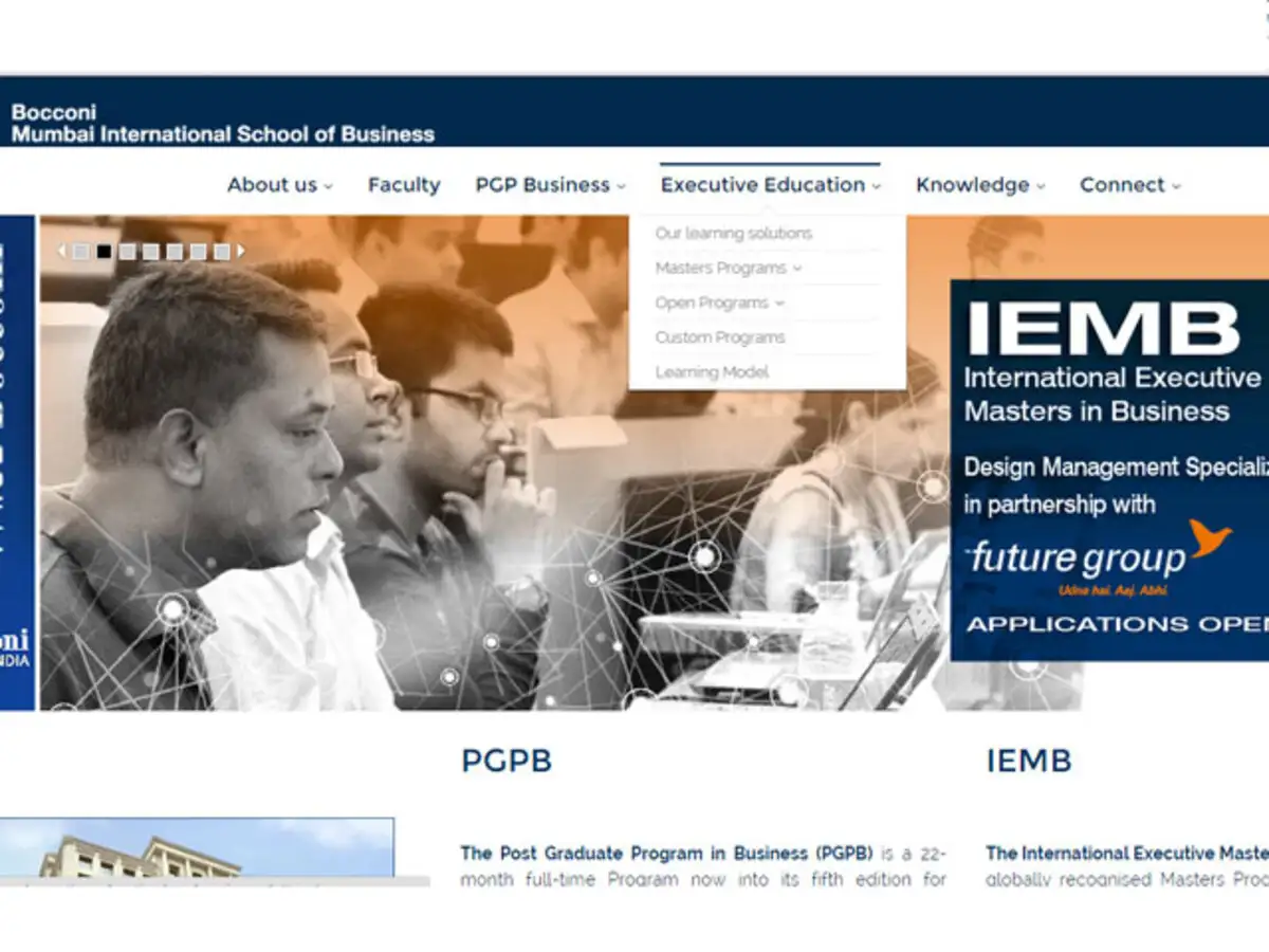 Misb Bocconi Logo Bocconi SC Custom Men's R/N T Shirt India