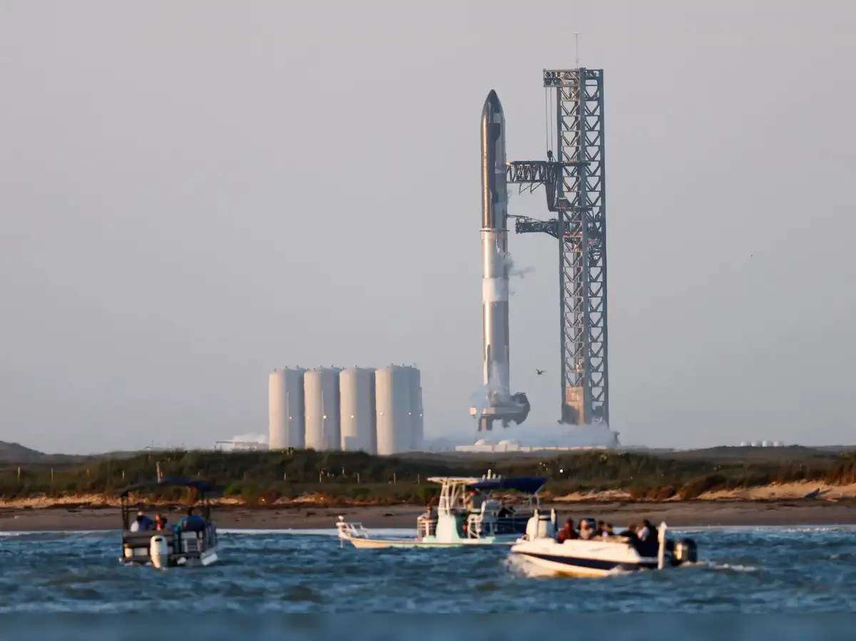 Elon Musk: SpaceX's Starship rocket successfully launched on first test ...