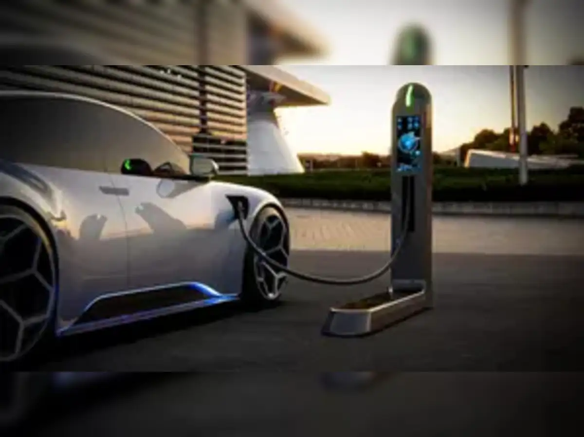 Electric car that charges as you drive store