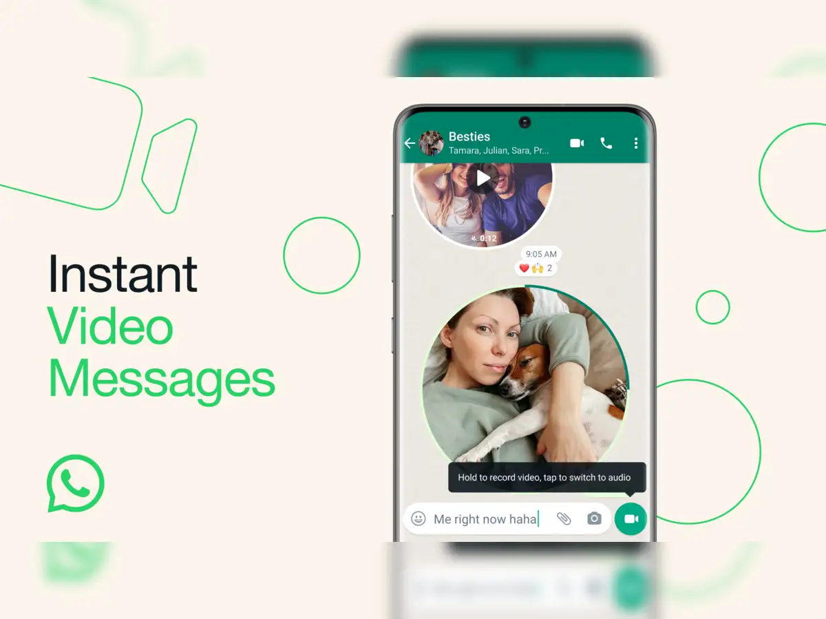 WhatsApp Video Messaging Feature: WhatsApp announces instant video messaging feature for users ...