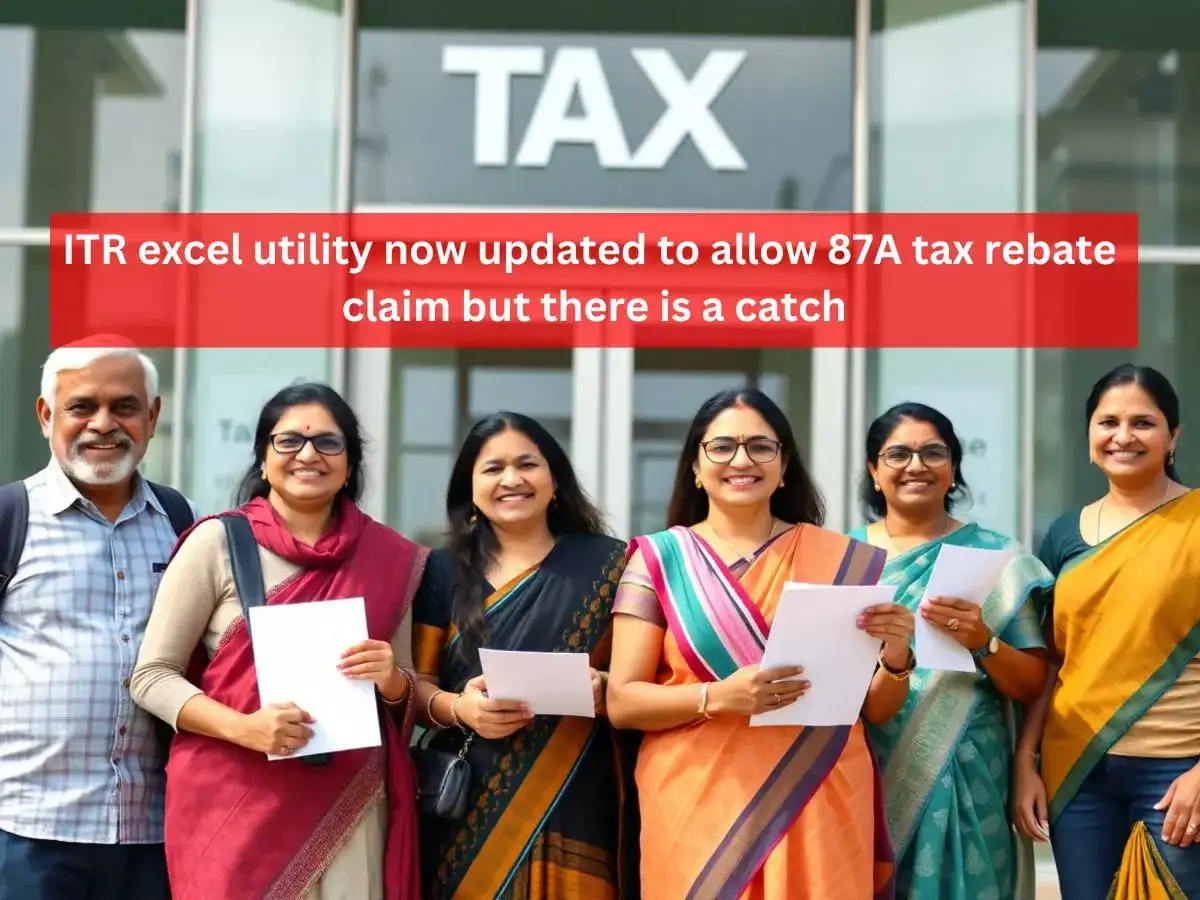 Good news for taxpayers: ITR forms updated to allow 87A tax rebate ...