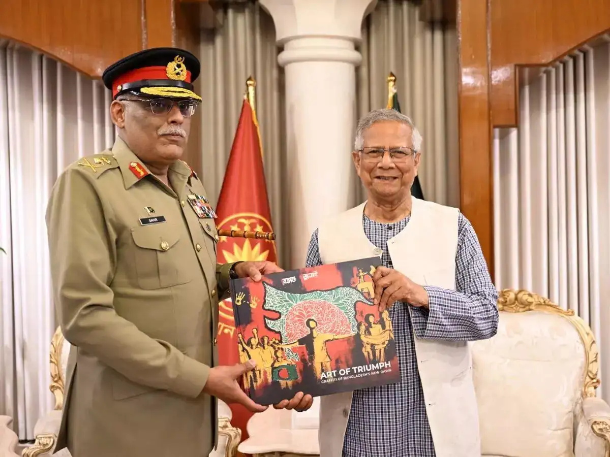 Muhammad Yunus gifts map showing Northeast India in 'Greater Bangladesh ...