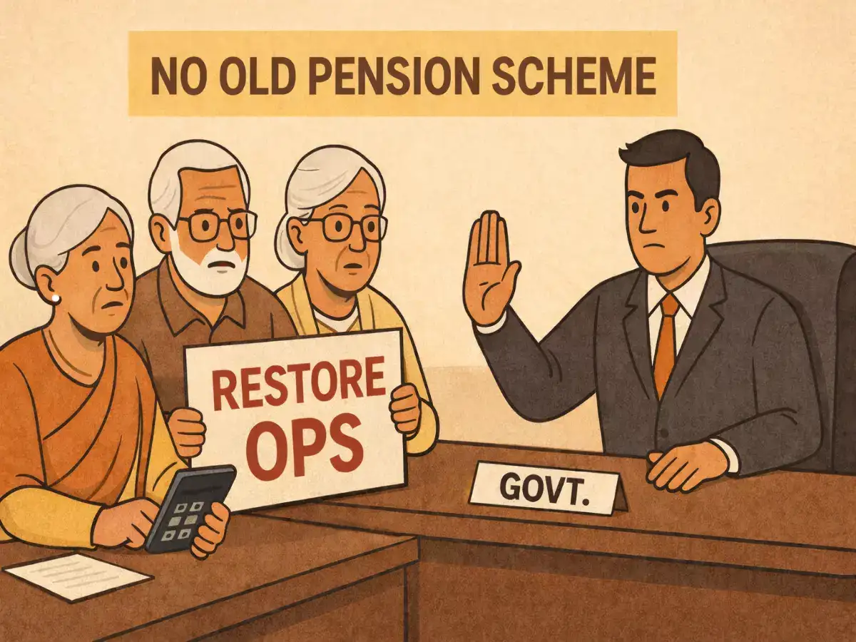 Will Old Pension Scheme return? Finance ministry clarifies stand on NPS, UPS - The Economic Times