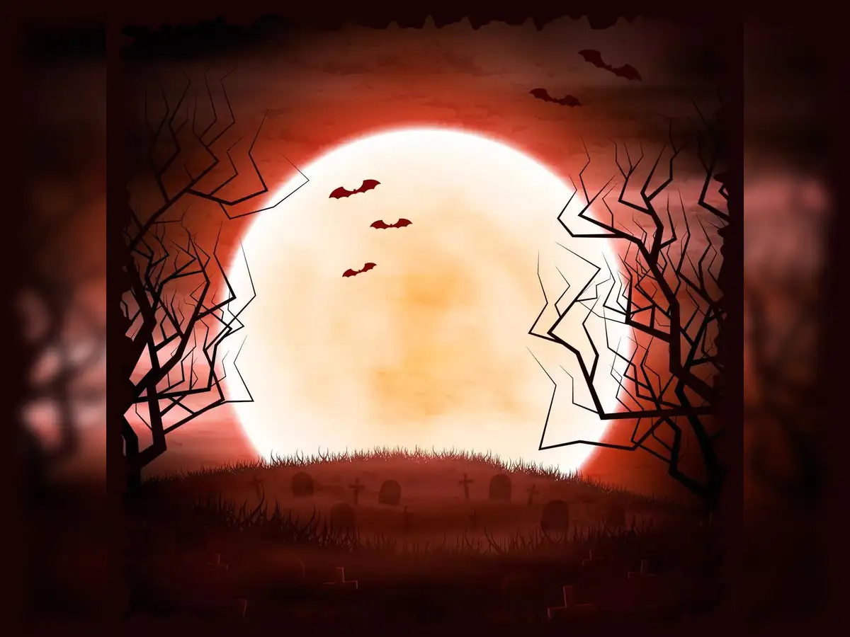 Scary Blood Moon Blood Red Moon 2015 YouTube