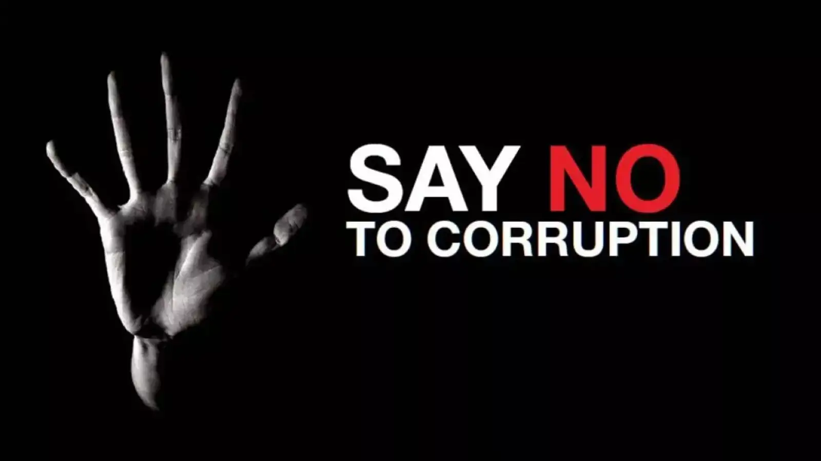 no corruption