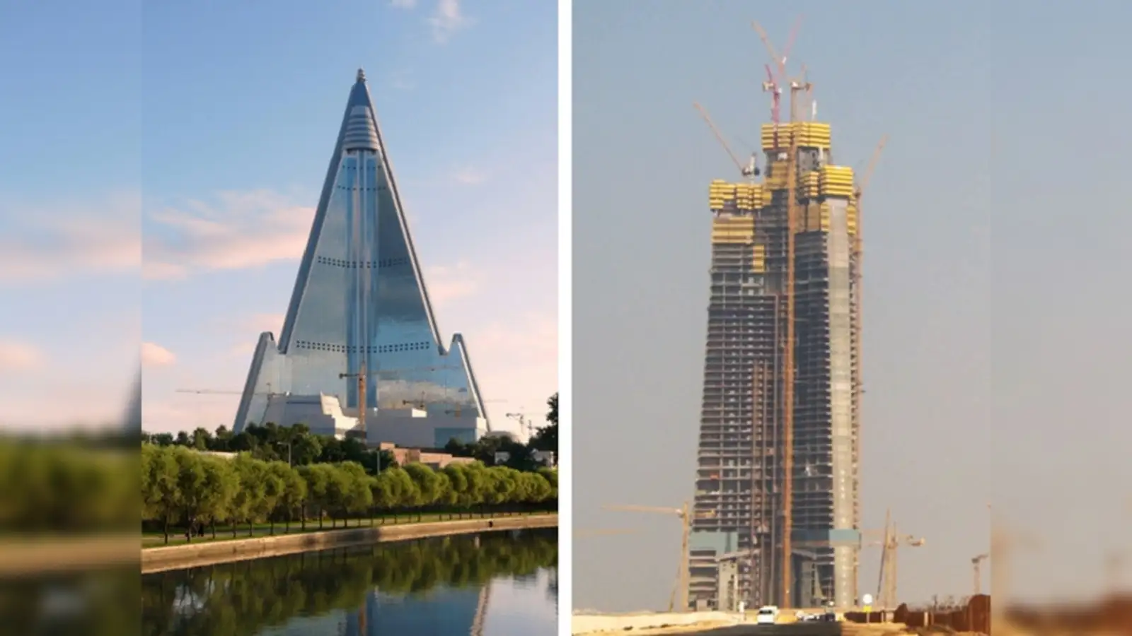 Hotel Ryugyong 2024 RYUGYONG HOTEL Pyongyang Light Show (2020)