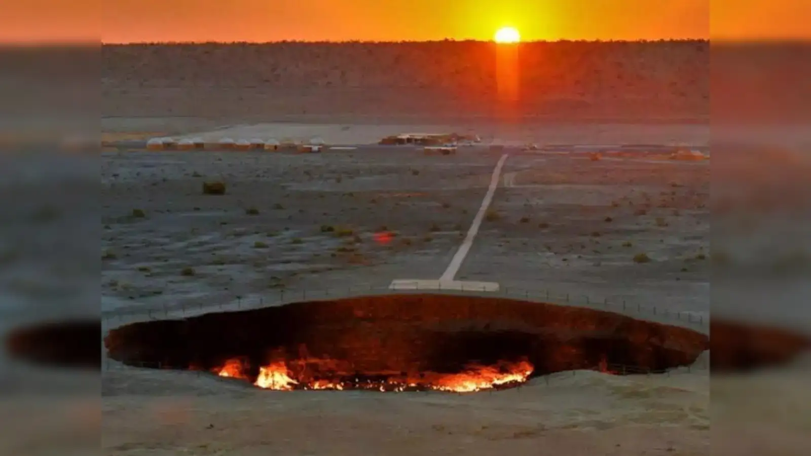 The Door To Hell Entering The 'Door To Hell'