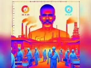 Heat is a real damp squib for productivity - The Economic Times