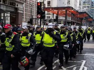 UK police on alert for immigration protests near London this weekend ...