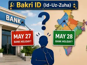 Bank holiday for Bakrid 2026: Are banks closed on May 27 or May 28 ...