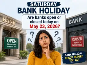 Saturday bank holiday: Are banks open or closed today on May 23, 2026 ...