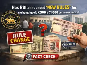 Has RBI announced 'new rules' for exchanging old Rs 500 & Rs 1,000 ...