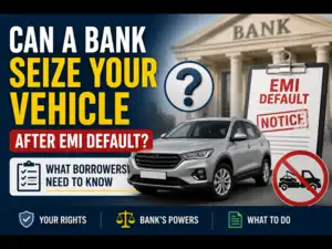 Can a bank seize your vehicle after EMI default? What borrowers need to ...