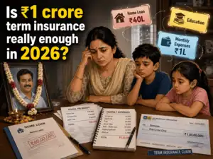 Why Rs 1 crore term insurance cover in 2026 may not be enough for many ...