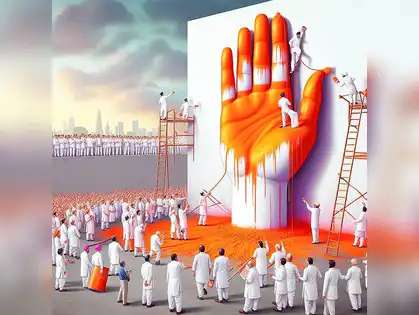 congress: BJP hand in Congress glove - The Economic Times