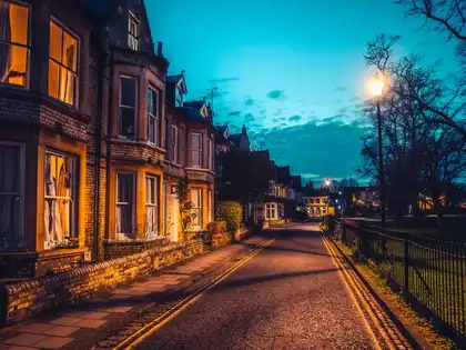 Abandoned Town Street