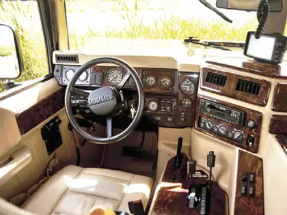 Indian Hummer Car Interior