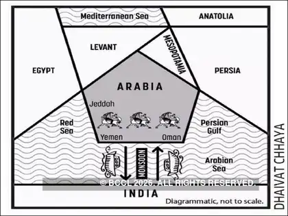 A starry network of Arabian trade - The Economic Times