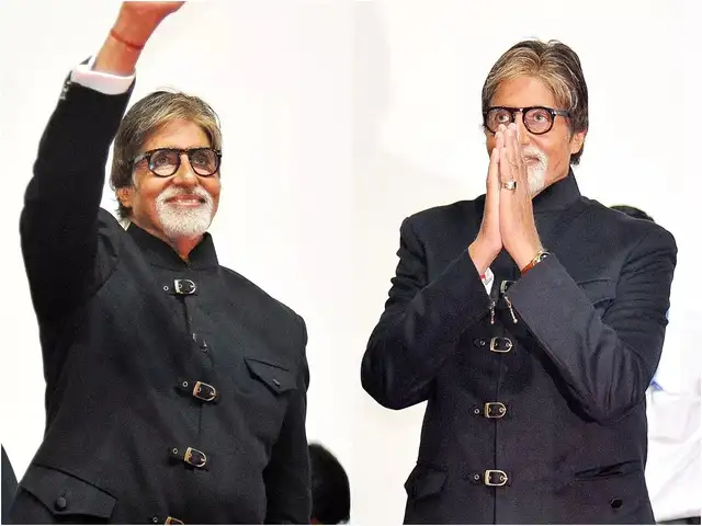 Amitabh Bachchan greets fans outside his house Jalsa on his 79th ...