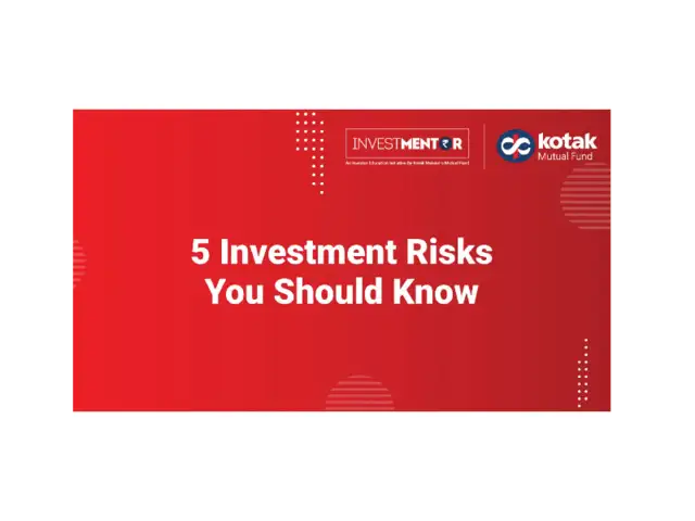 5 Investment Risks You Should Know - The Economic Times
