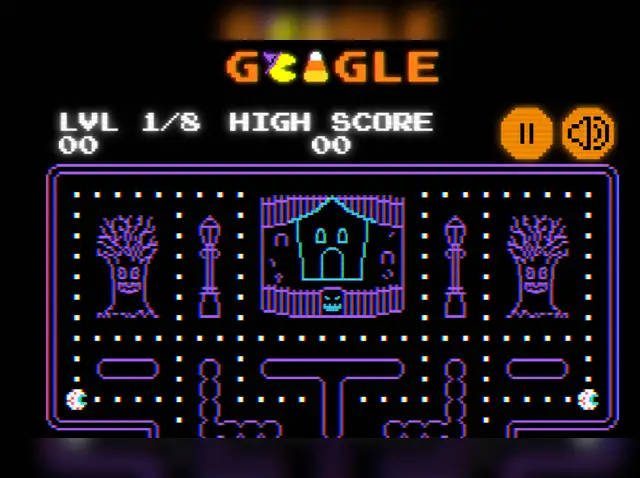 Pacman Doodle Final Level