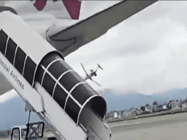 Plane Crash Animated