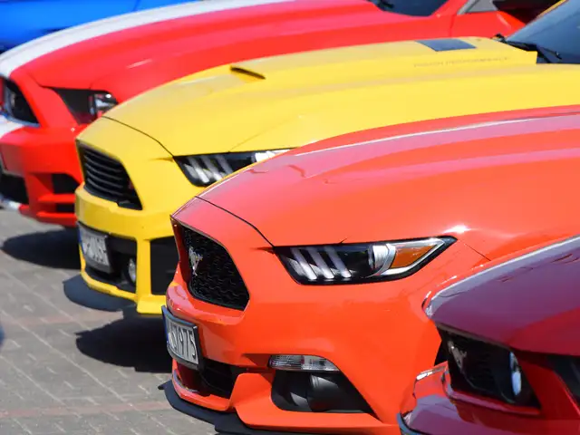 Detroit Auto Show: Ford Motors unveils new Mustang at Detroit Auto Show ...