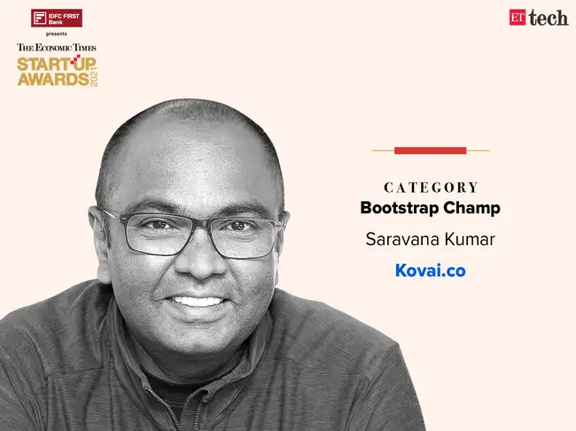 ET Startup Awards 2021: Kovai wins the Bootstrap Champ award - The Economic Times