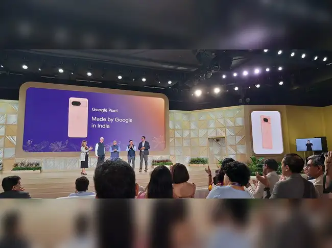 google make in india: Google to manufacture Pixel 8 in India, devices ...