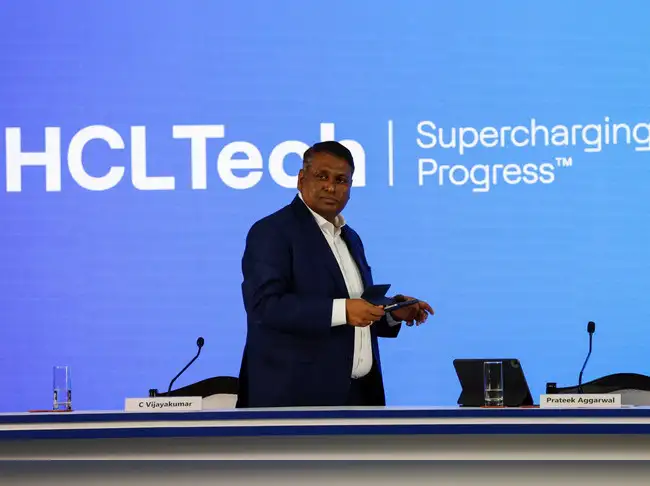 HCLTech: HCLTech CEO C Vijayakumar sees headwinds affecting Q1 ...