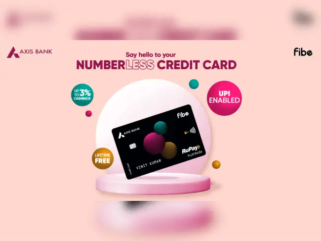 fibe: Fintech startup Fibe launches numberless co-branded credit card ...