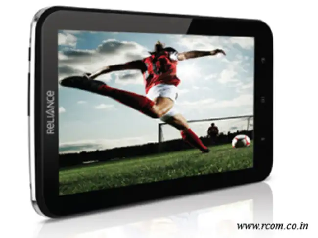 Reliance Communications unveils India's first CDMA Tablet at Rs 12,999 ...