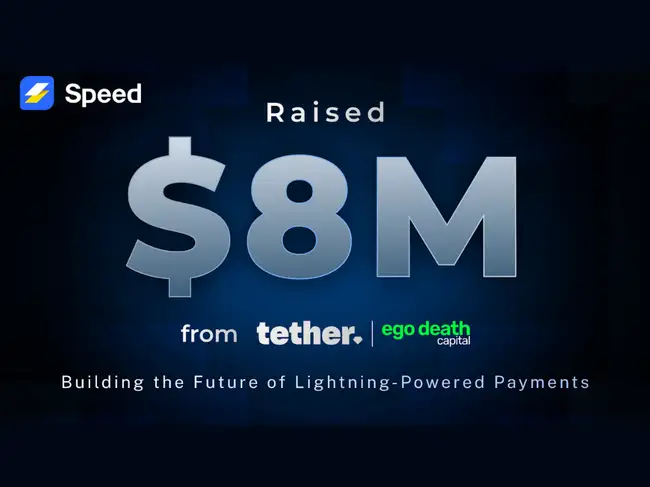 India-based Speed raises $8m from Tether and Ego Death Capital to ...