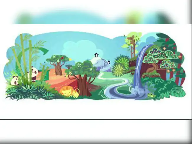 Google celebrates 'Earth Day' with interactive doodle - The Economic Times