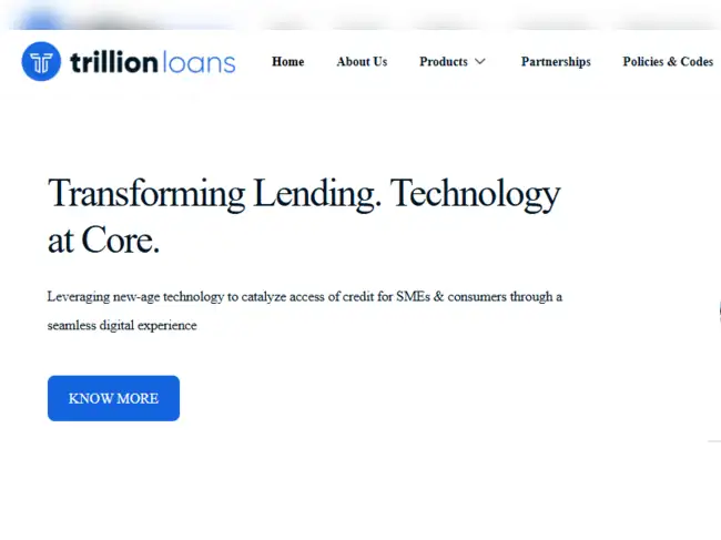 NBFC Trillionloans names Sandeep Singh as CEO; ED Sabyasachi Senapati ...