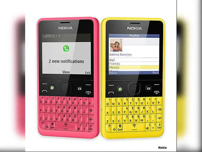 Nokia unveils dual-SIM Asha 210 with QWERTY keyboard - The Economic Times