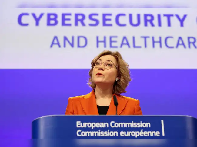 EU tech chief says Europe 'not a security risk' after US AI order - The ...
