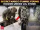 US releases RAW FOOTAGE of Mexico-California drug tunnel with hidden ...