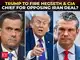 ‘Oppose the deal, pay the price’: Trump to fire Iran deal opponents ...